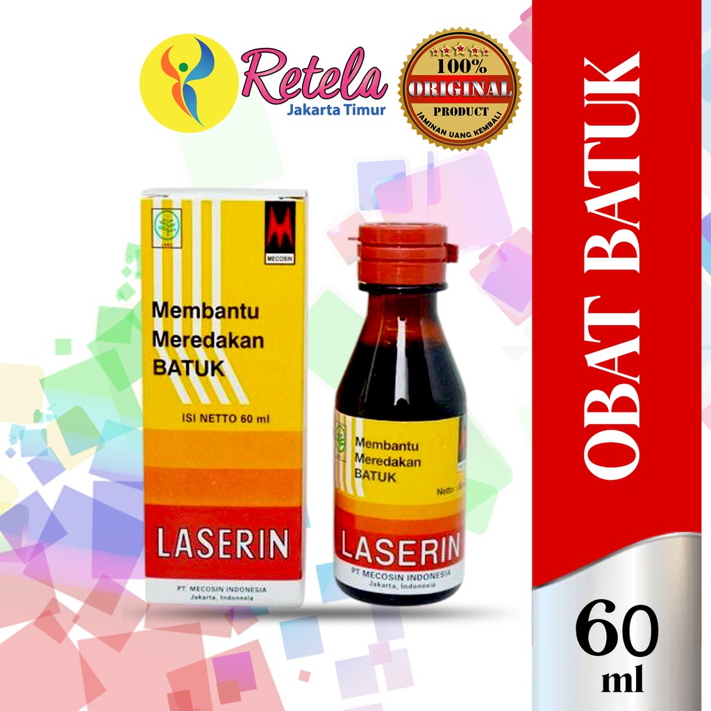 Jual Laserin Sirup Obat Batuk - Isi 60 Ml | Shopee Indonesia