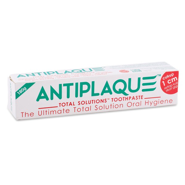Jual ANTIPLAQUE Total Solution Toothpaste 180gr | Shopee Indonesia