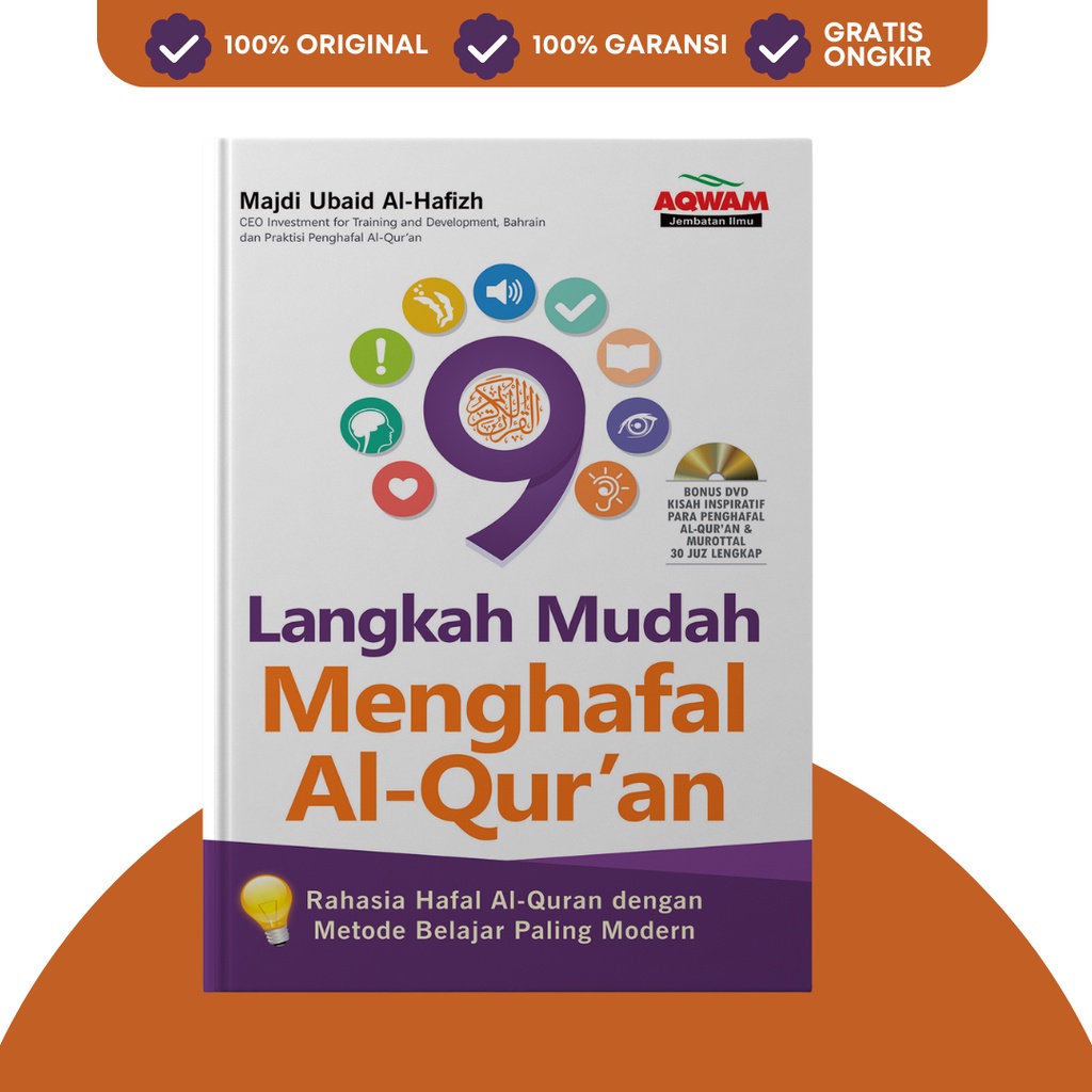 Jual Buku 9 Langkah Mudah Menghafal Al-Quran | Shopee Indonesia