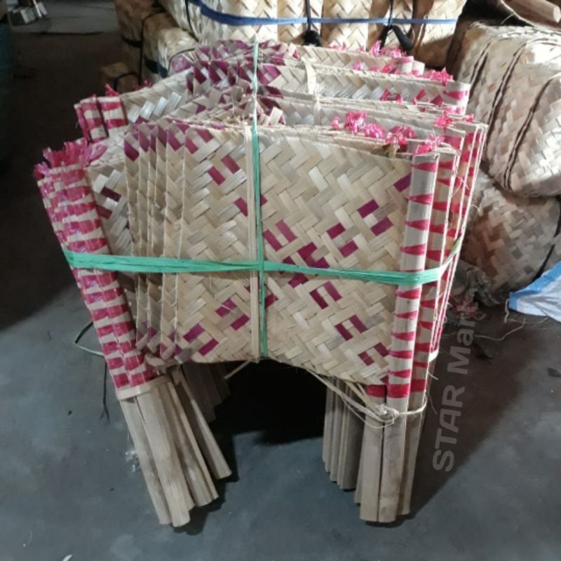 Jual Kipas Bambu Anyaman // Kipas Tradisional | Shopee Indonesia