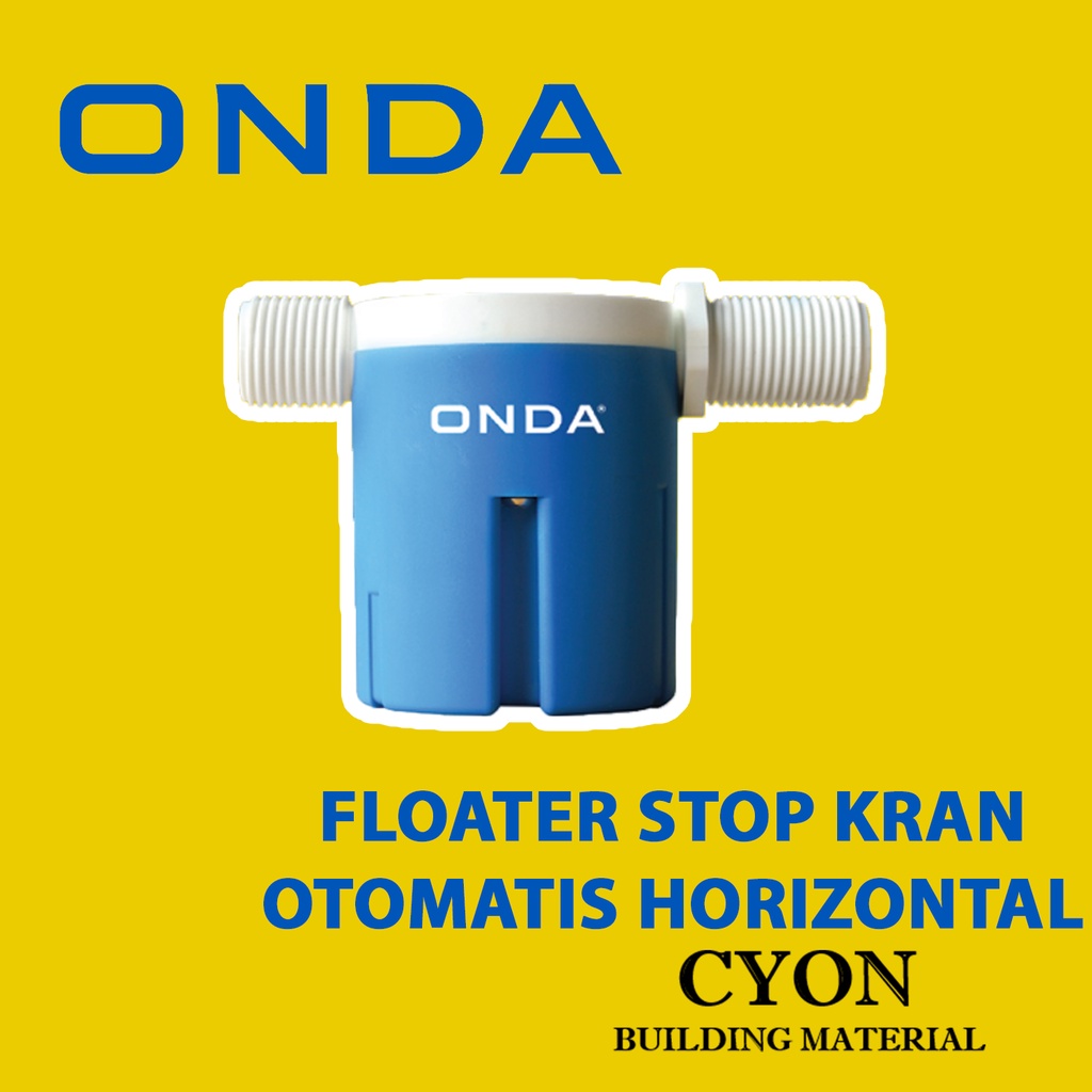 Jual ONDA FLOATER STOP KRAN OTOMATIS HORIZONTAL 1/2" | Shopee Indonesia