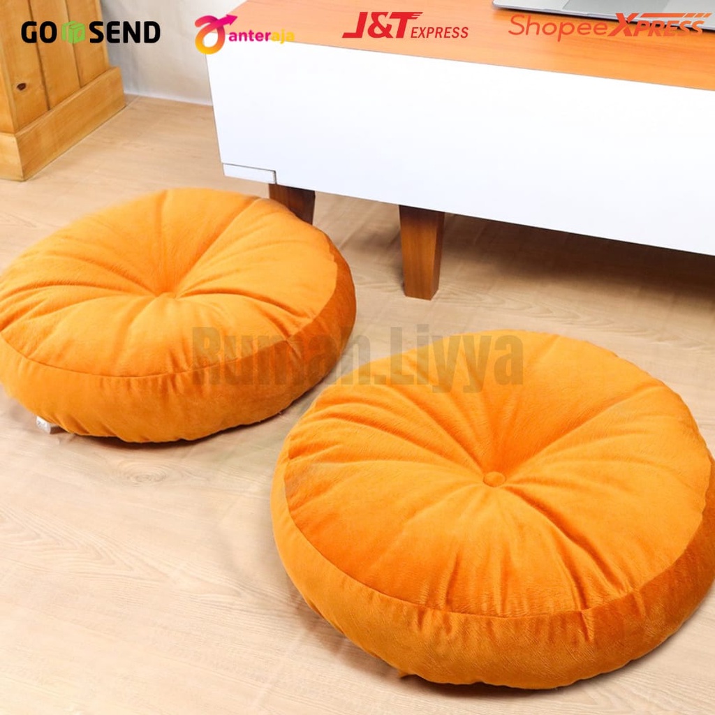 Jual RumahLiyya Bantal Bulat Kursi Sofa Duduk Lesehan Midili Premium ...
