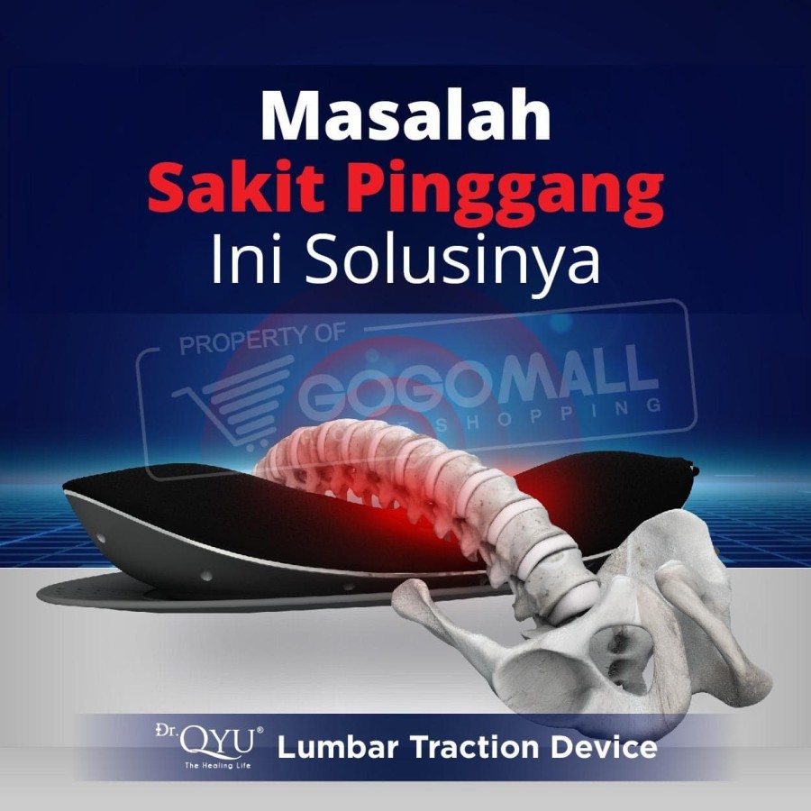Jual Dr Qyu Lumbar Traction Device Terapi Nyeri Pinggang Low Back