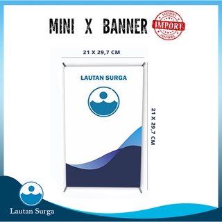 Jual STAND BANNER MINI A3 X BANNER KECIL MINI A4 MINI X BANNER MURAH ...