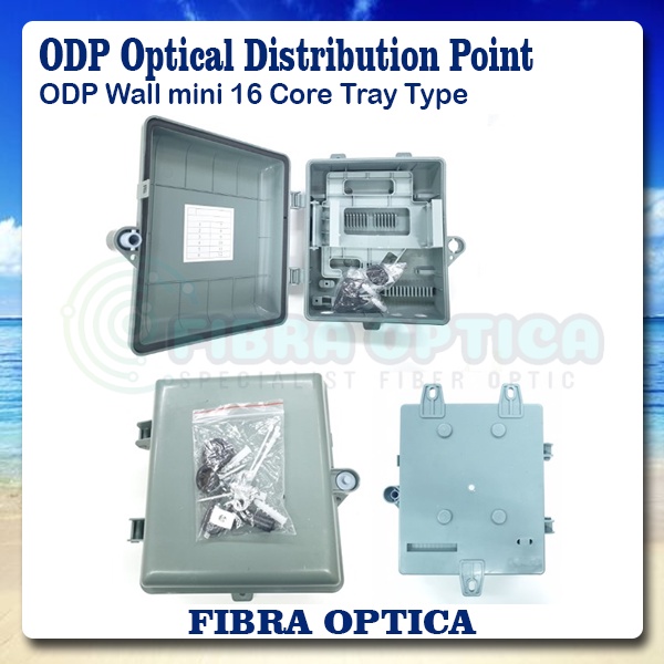 Jual ODP Wall mini 16 Core Tray Type | ODP 16C Fiber Optic | Shopee ...