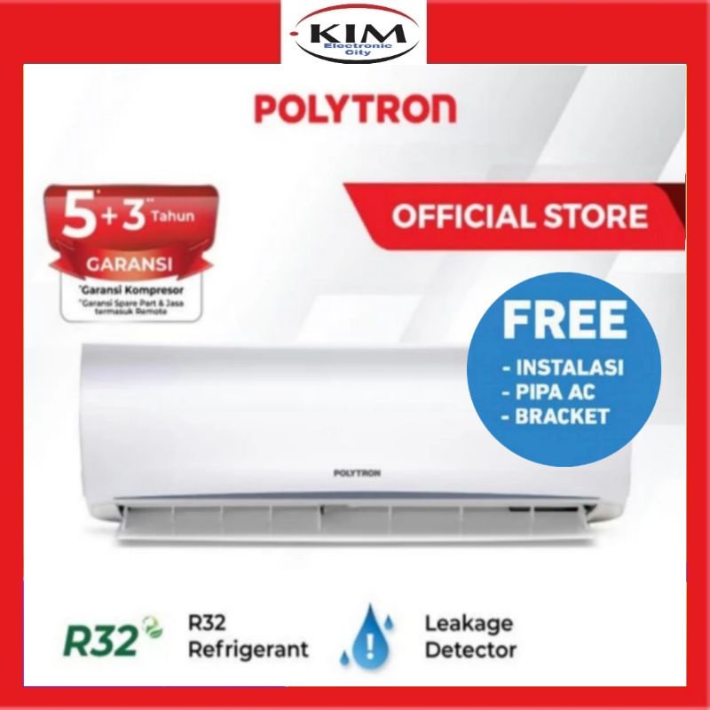 Jual AC POLYTRON NEUVA DELUXE 2 PAC 09VH 1PK R32 [FREE INSTALASI ...
