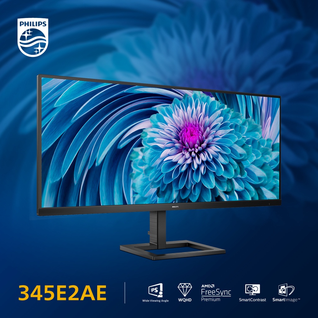 Jual Philips Monitor 345E2AE 34" E Line UltraWide LCD Monitor | Shopee ...