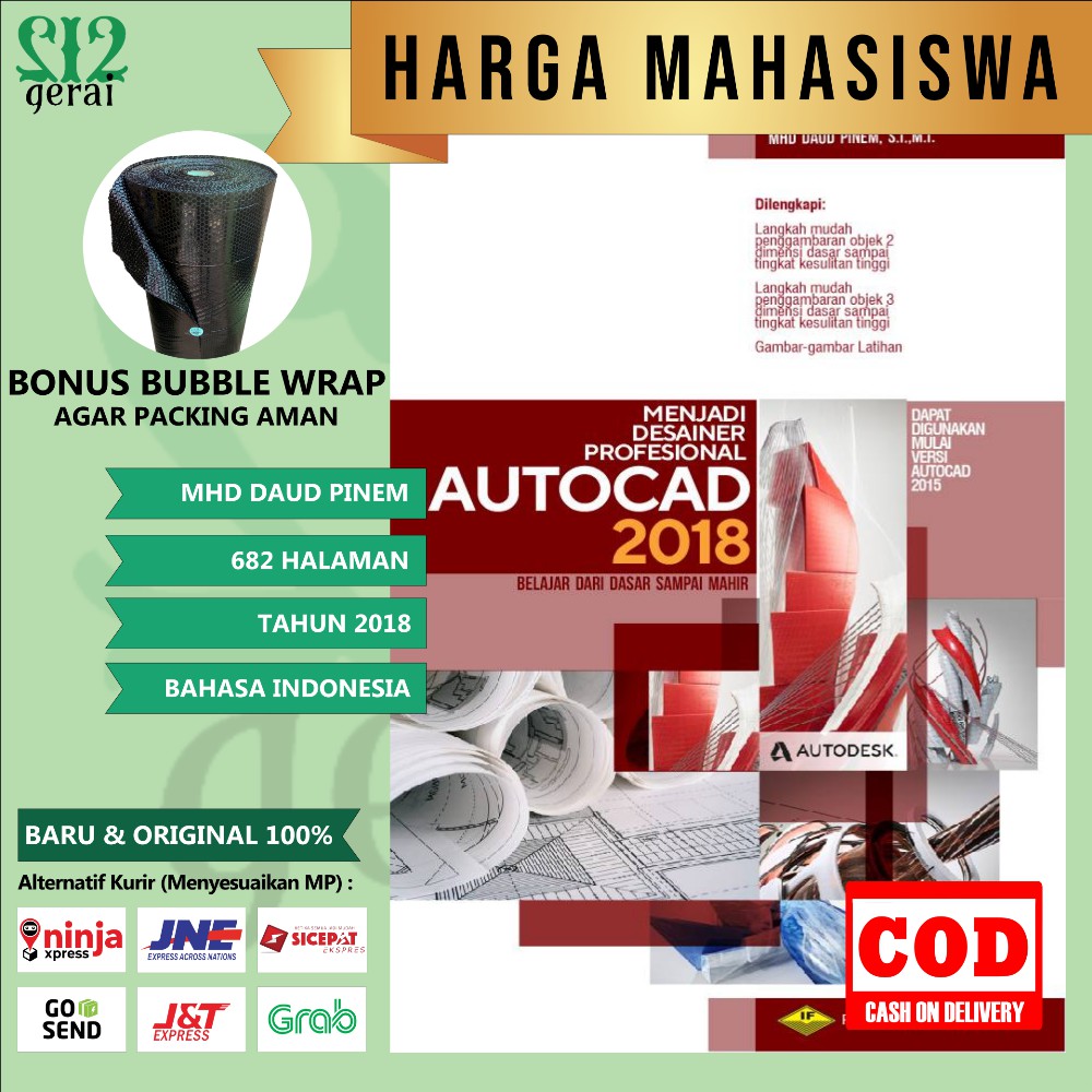 Jual BUKU AUTOCAD 2018 HARGA MAHASISWA | Shopee Indonesia Jual BUKU AUTOCAD 2018 HARGA MAHASISWA | Shopee Indonesia