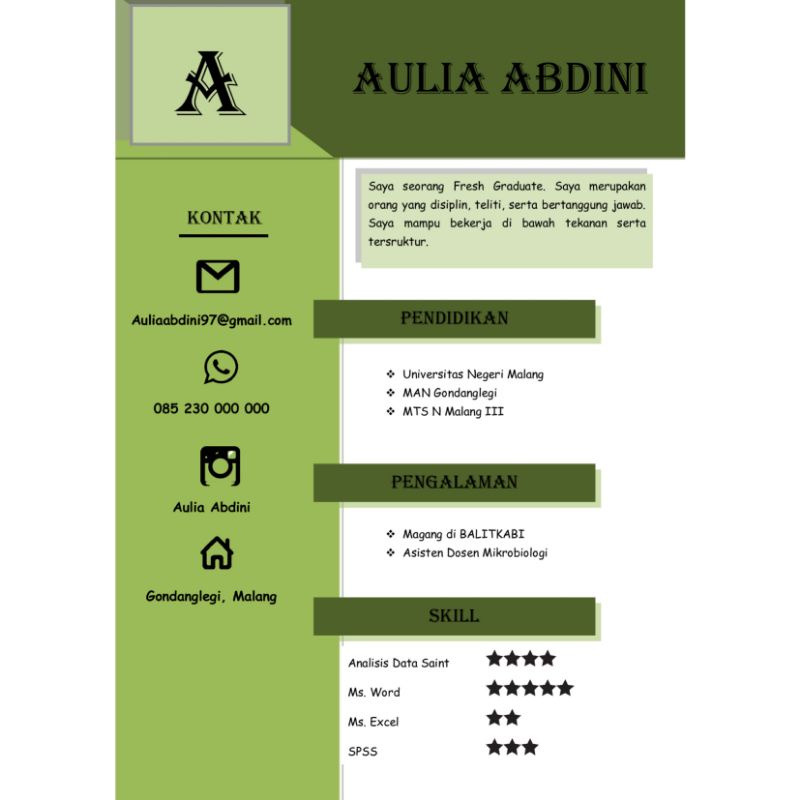 Jual Edit CV/CV Murah | Shopee Indonesia