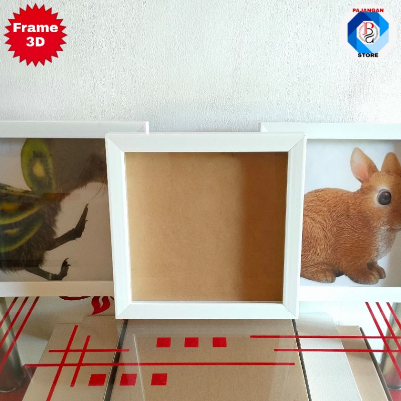 Jual Frame 3D Akrilik - Bingkai 3Dimensi Untuk Foto, Mahar, Atau ...