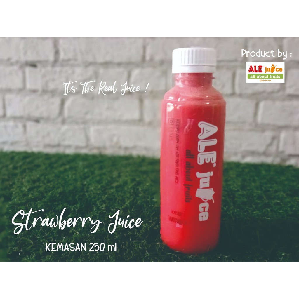Jual Jus Strawberry 250ml | Shopee Indonesia