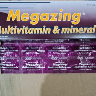 Jual megazinc multivitamin sama becomzet strip | Shopee Indonesia