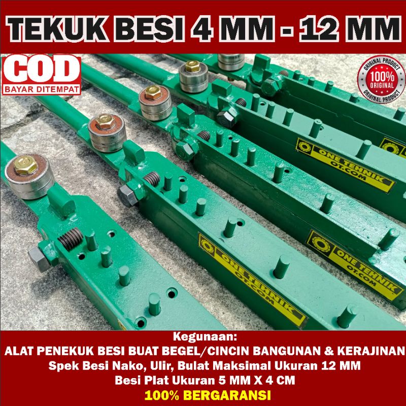 Jual (TERBARU) ALAT TEKUK BESI Penekuk Besi Begel Cakar Ayam 4 - 12 mm ...
