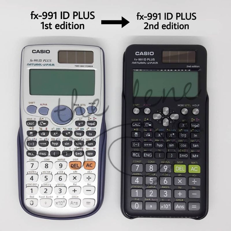 Jual CASIO FX-991ID PLUS 2ND EDITION (scientific calculator) / KALKULATOR FX 991 ID / KALKULATOR ...