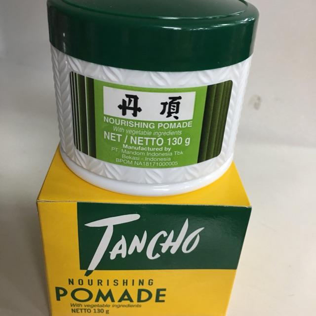 Jual TANCHO POMADE -Minyak Rambut Pria 130 gr Original Indonesia|Shopee ...
