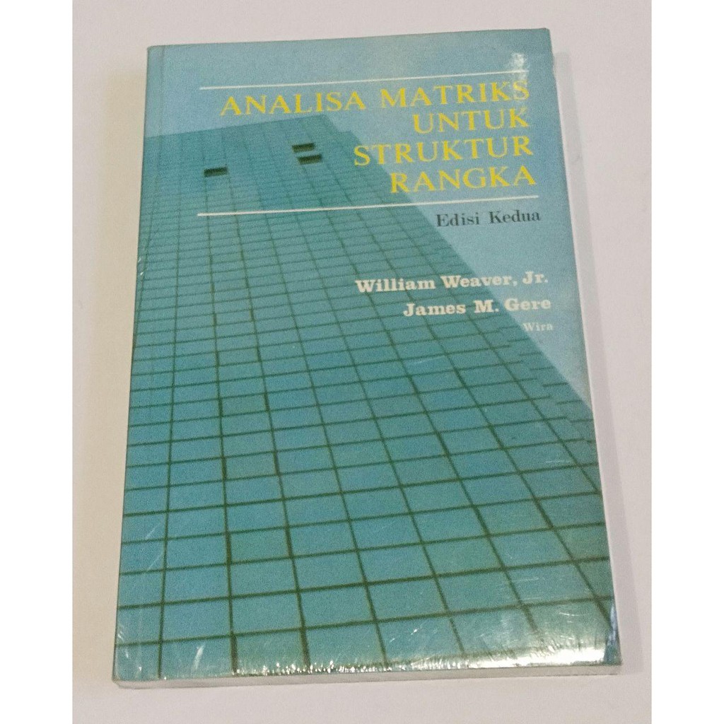 Jual BUKU ANALISA MATRIKS UNTUK STRUKTUR RANGKA | Shopee Indonesia
