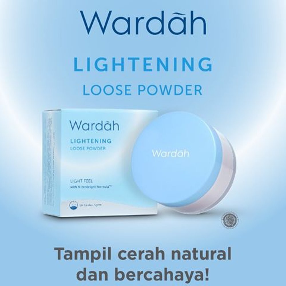 Jual WARDAH LIGHTENING MATTE LOOSE POWDER Indonesia|Shopee Indonesia