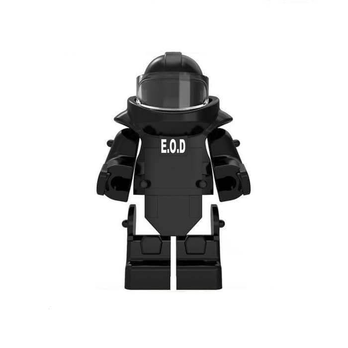 Jual EOD Bomb Squad Police Polisi Penjinak Bom Minifigures Lego Bootleg ...