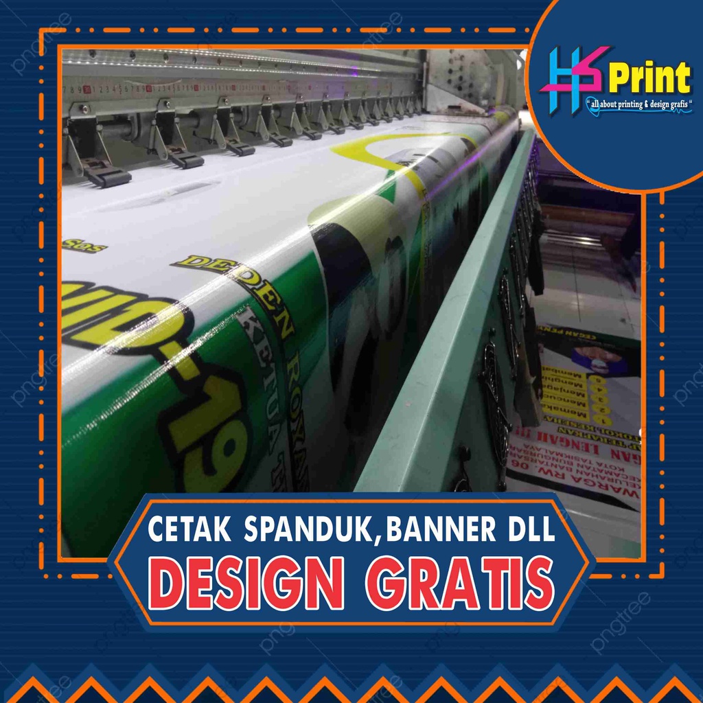 Jual Cetak Spanduk, Banner, Backdrop, Baliho, Digital Printing (FREE DESAIN) Indonesia|Shopee ...