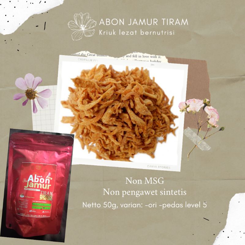 Jual abon jamur tiram pedas| keripik jamur tiram pedas | keripik jamur ...
