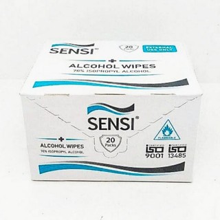 Jual Sensi Alcohol Wipes 70% Isopropyl Alcohol Tisu Basah Alkohol ...