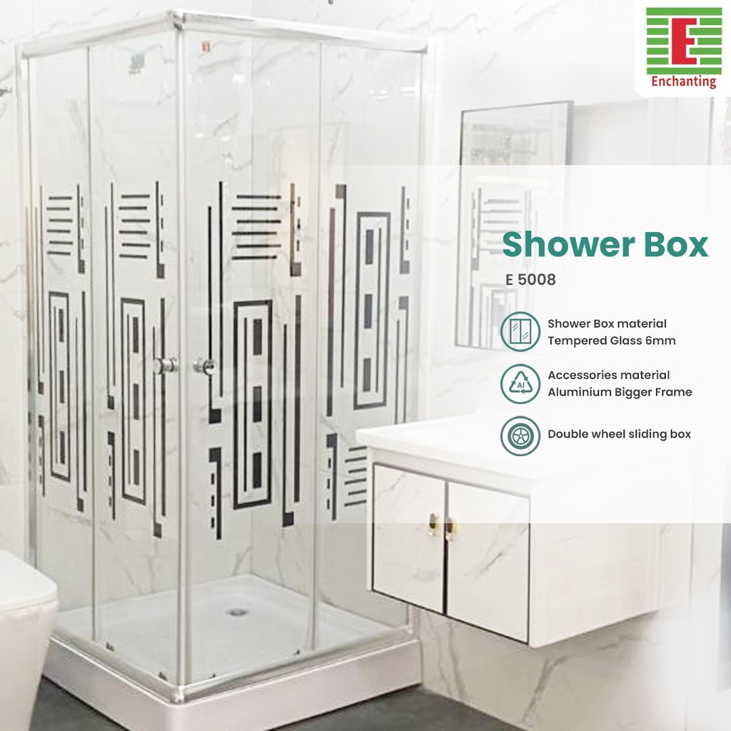 Jual Shower Box Kamar Mandi Europe Enchanting E5008 | Shopee Indonesia
