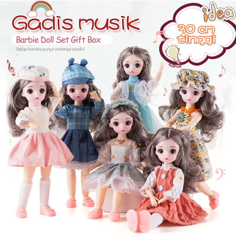 Jual 30cm boneka korea original-murah boneka musik lucu-Bjd doll Musik ...
