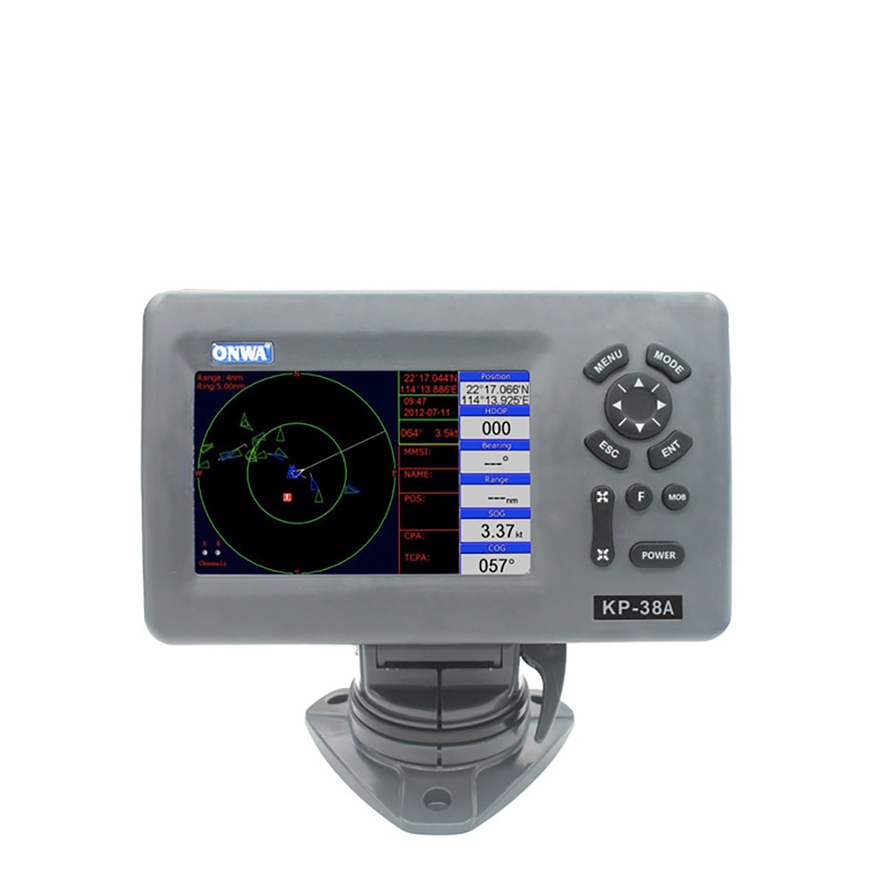 Jual AIS Class B Transponder Onwa KP 38A Built-in GPS Chartplotter Full ...