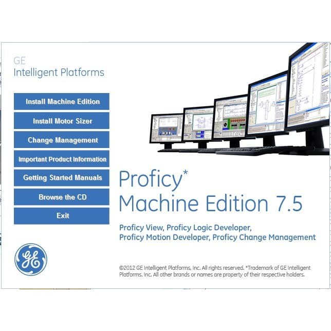 Jual Software HMI/SCADA GE Fanuc Proficy Machine Edition 9.5 | Shopee ...