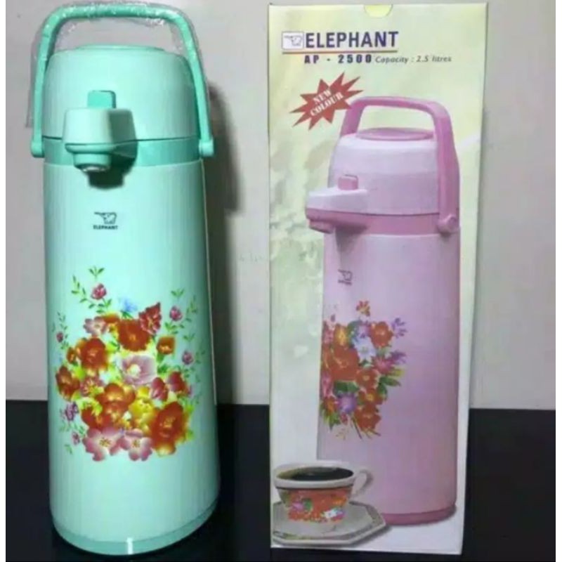 Jual TERMOS PENCET ELEPHANT AP-2500 / AIR POT VACUUM FLASK 2,5 LITER | Shopee Indonesia