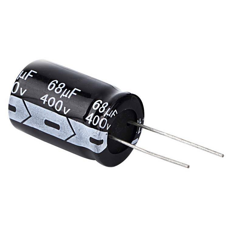 Jual ELECTROLYTIC CAPACITOR ELCO 68UF 400V 17X32MM 8MM | Shopee Indonesia