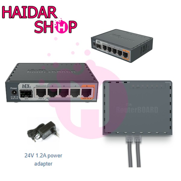 Jual MikroTik RB760iGS hEX S RB760 iGS | Shopee Indonesia