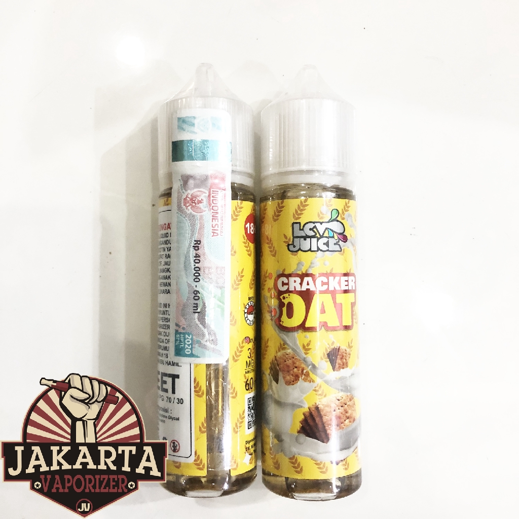 Jual LCV CRACKER OATS 60ML by King Brewery E Liquid LCV Juice Vapor ...