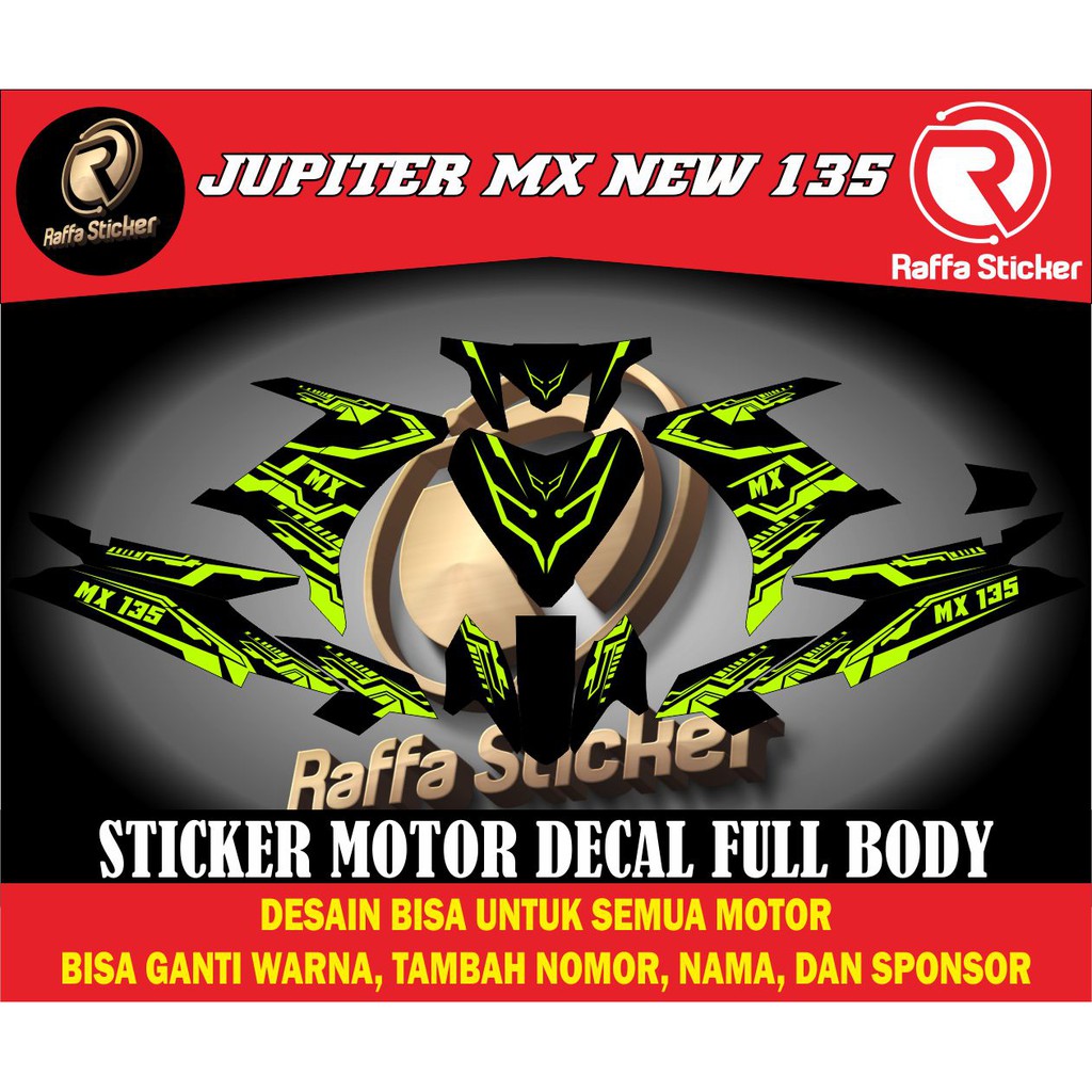 stiker jupiter mx new decal jupiter mx 135 decal jupiter mx new stiker ...
