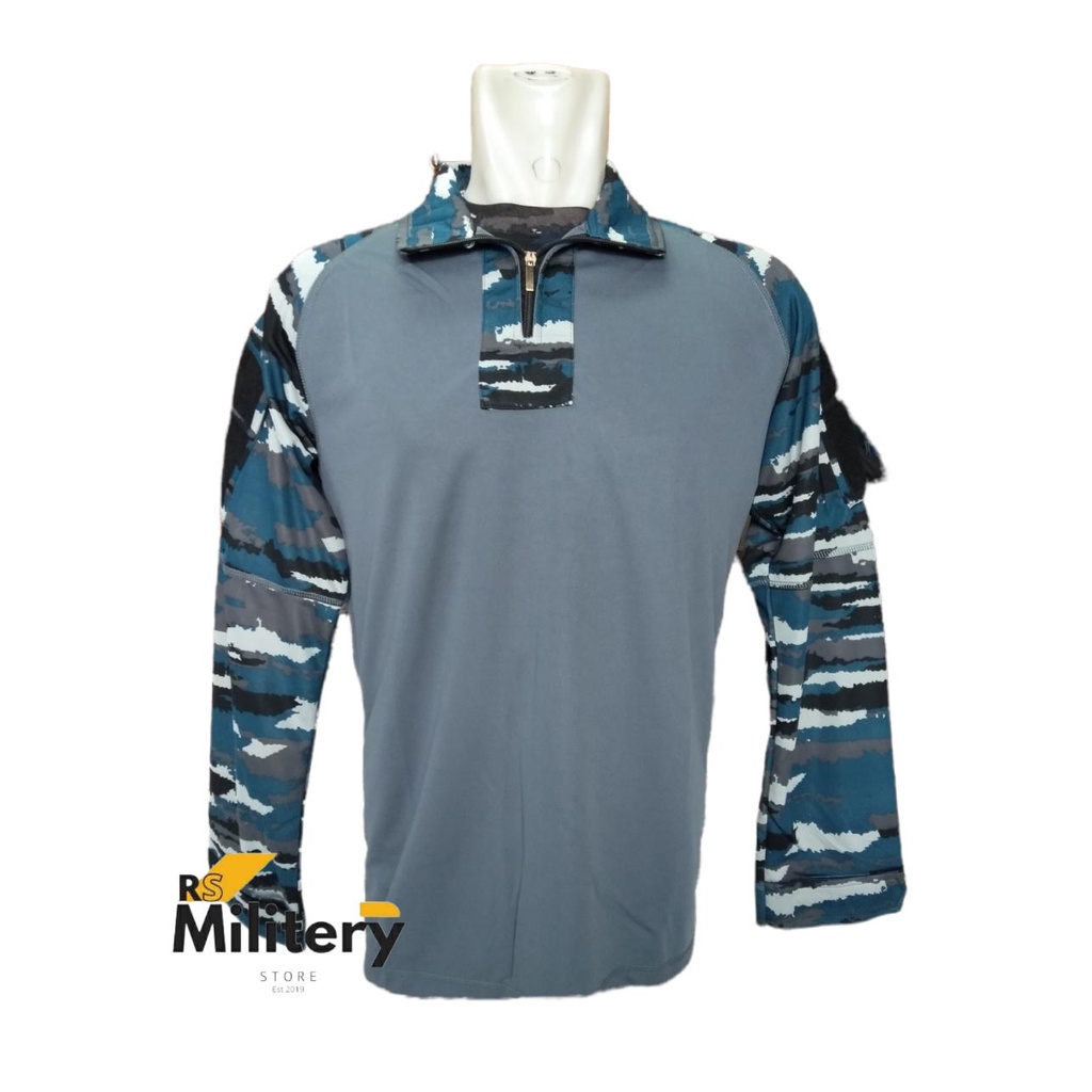 Jual Kaos Tactical Bdu Tni AL - Kaos Bdu Loreng Layar KRI Bahan Full Dryfit | Shopee Indonesia