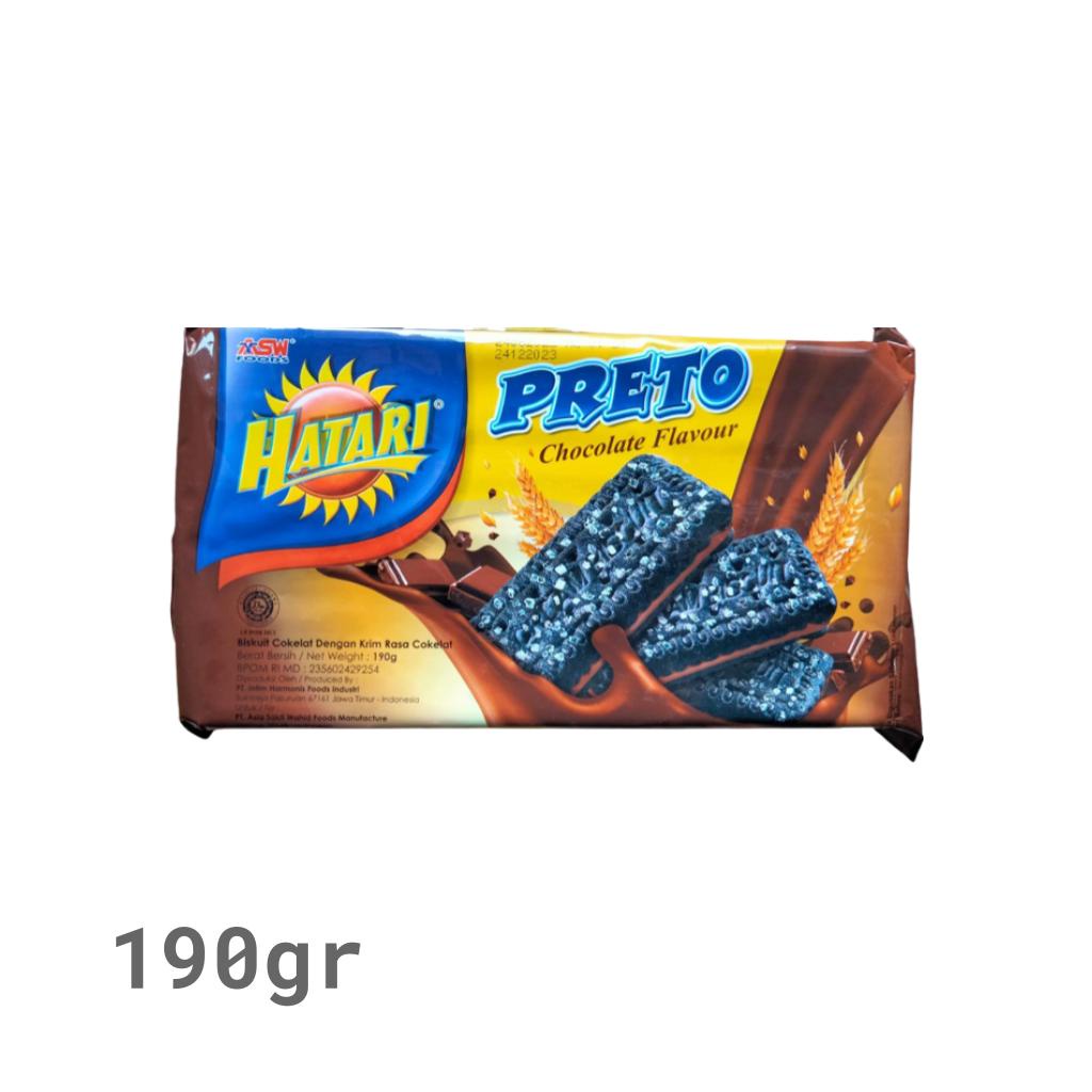 Jual Hatari Preto Biskuit Cokelat Krim 190 gr | Shopee Indonesia