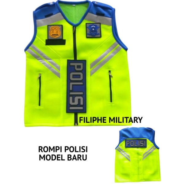 Jual Rompi lantas,rompi polisi,rompi safety,rompi security | Shopee ...