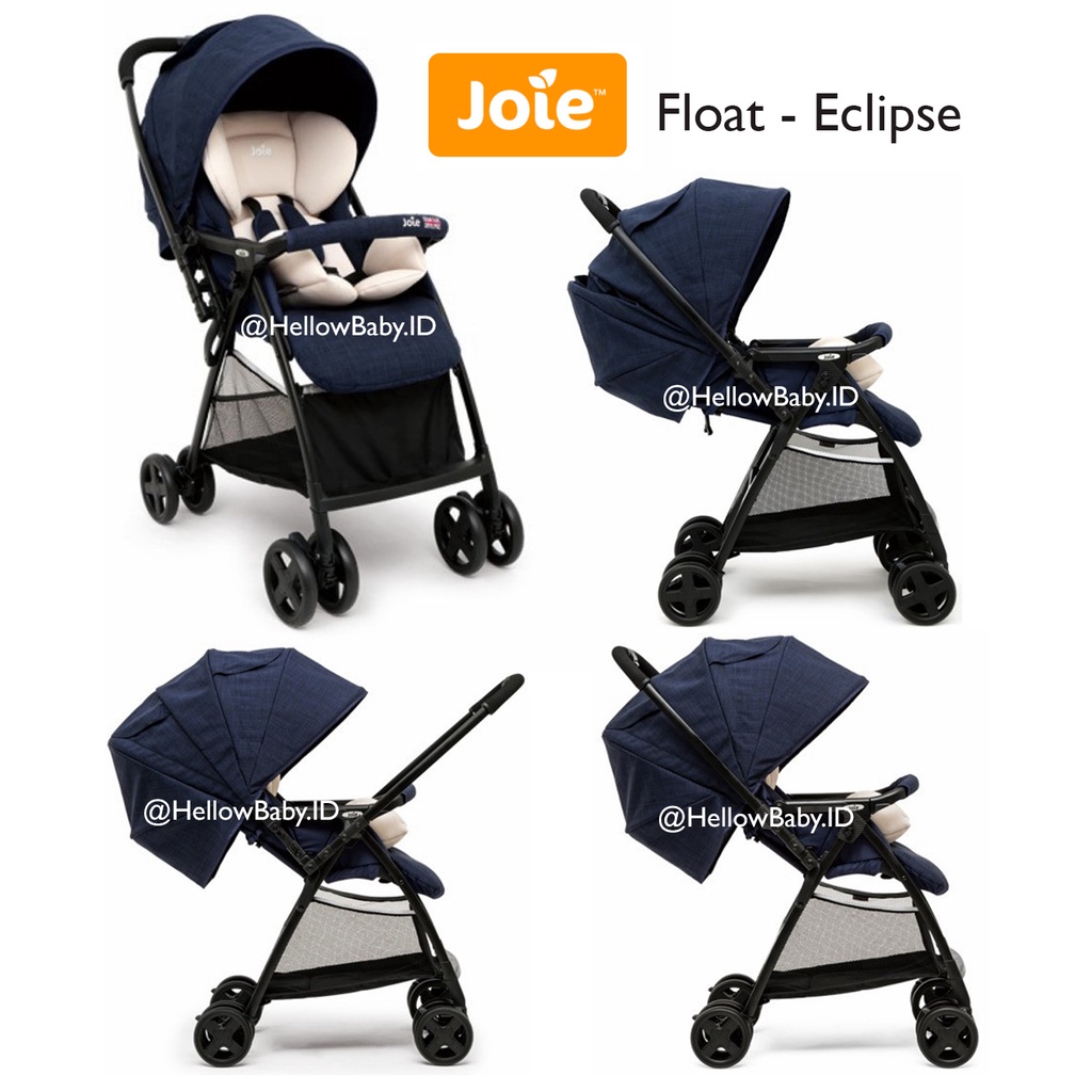 Jual Stroller Joie Float Eclipse Biru Navy Blue Handle Reversible Bolak Balik Ringan Bisa ...