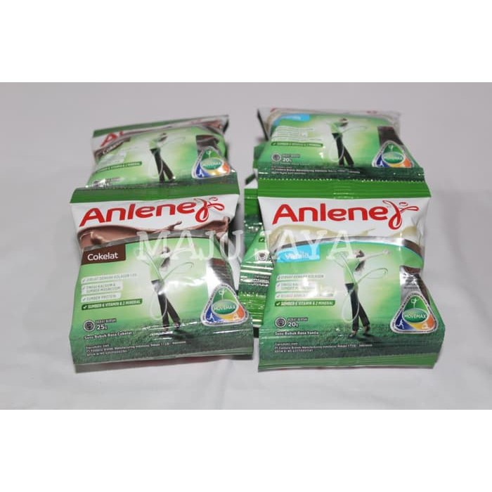 Susu Anlene renceng Chocolate & Vanilla | Shopee Indonesia