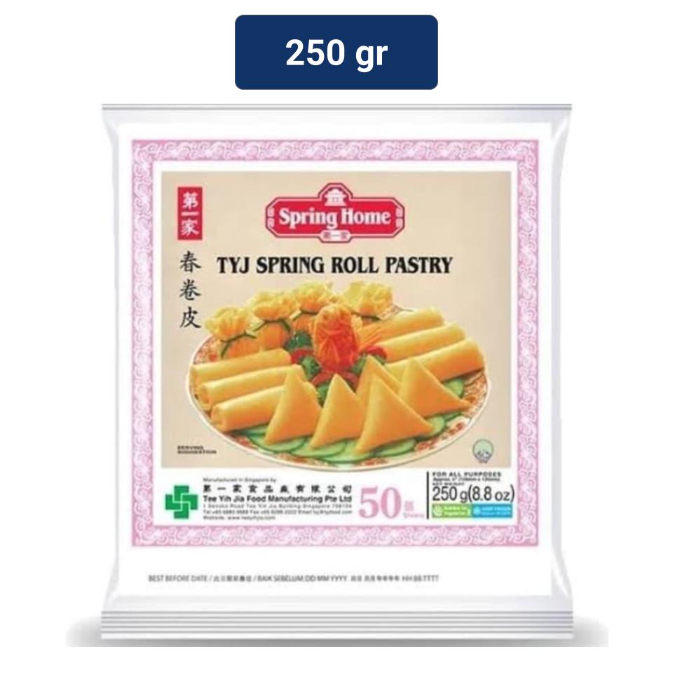Jual TYJ OS Spring Roll Skin Pastry 250 gr Indonesia|Shopee Indonesia