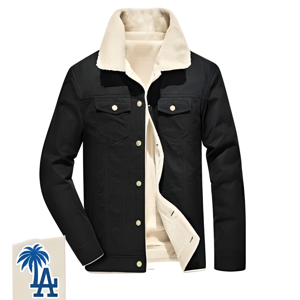 Jual jaket pria original terbaru Bomber Jaket Bulu Kerah Pilot Angkatan ...