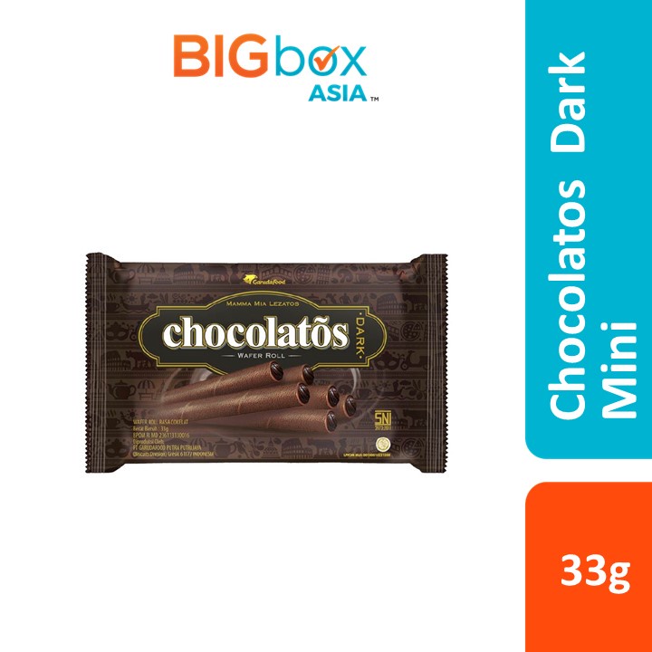 Jual Chocolatos Dark Mini Family Pack - 33g | Shopee Indonesia