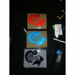 Jual Stiker ikan cupang | Shopee Indonesia