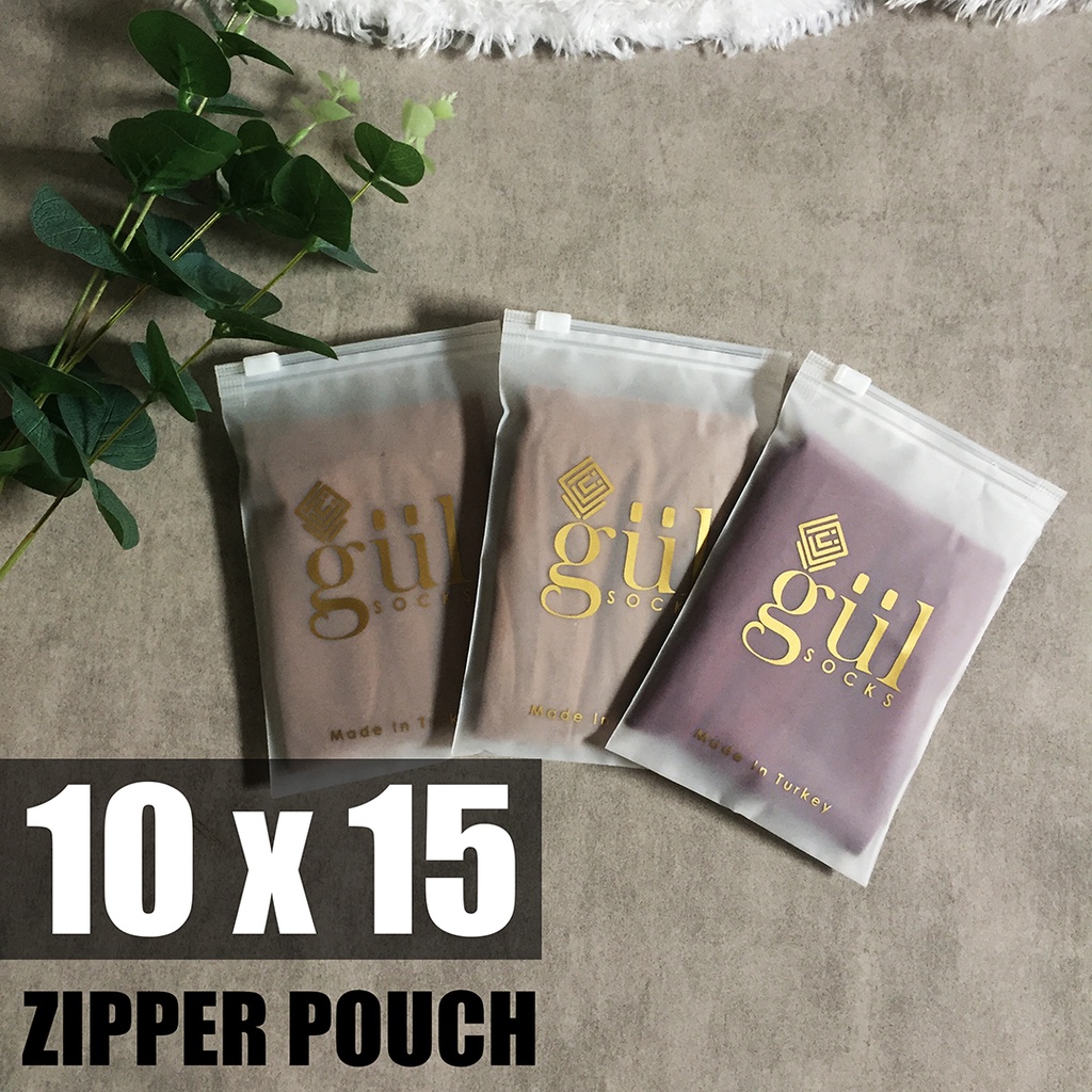Jual ZIPPER POUCH CUSTOM SABLON 10x15cm | Shopee Indonesia