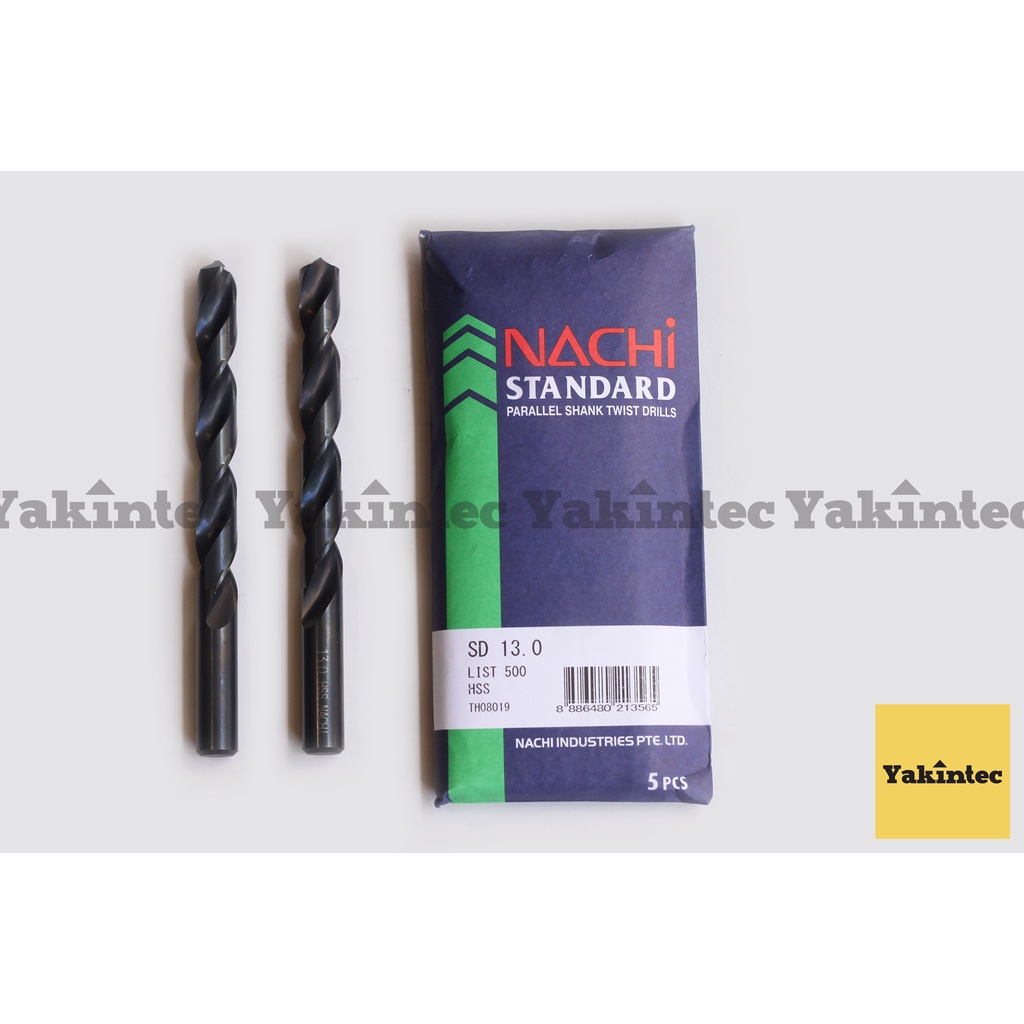 Jual Mata Bor Besi Original Asli NACHI 13 mm HSS ( High Speed Steel ) | Shopee Indonesia