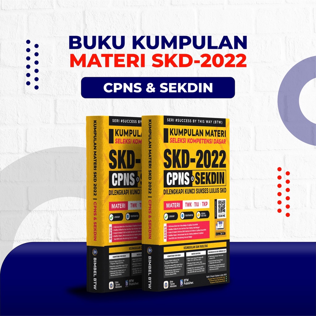 Jual BUKU KUMPULAN MATERI SELEKSI KOMPETENSI DASAR (SKD) 2022 CPNS ...