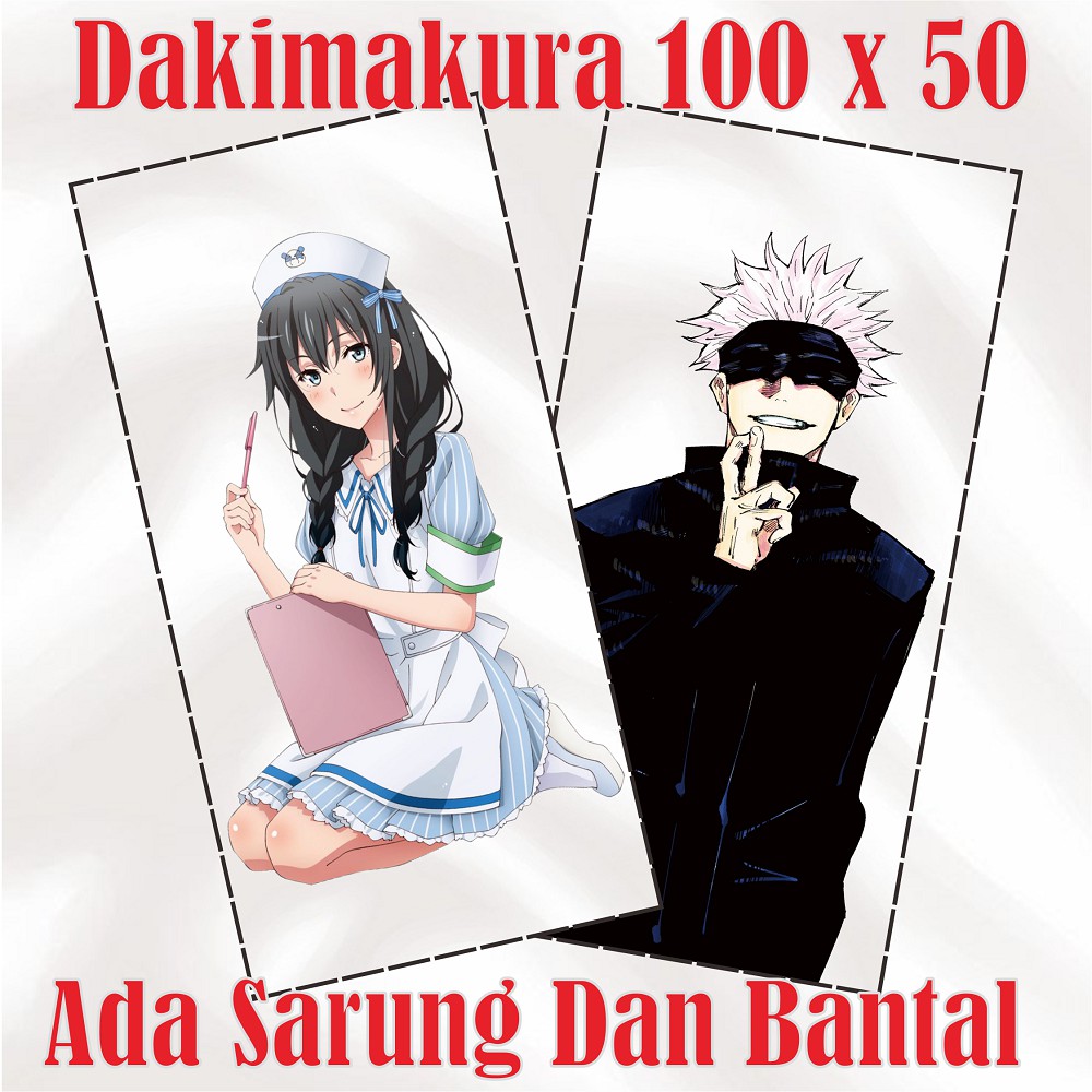 Jual custom Dakimakura 100 x 50 Indonesia|Shopee Indonesia