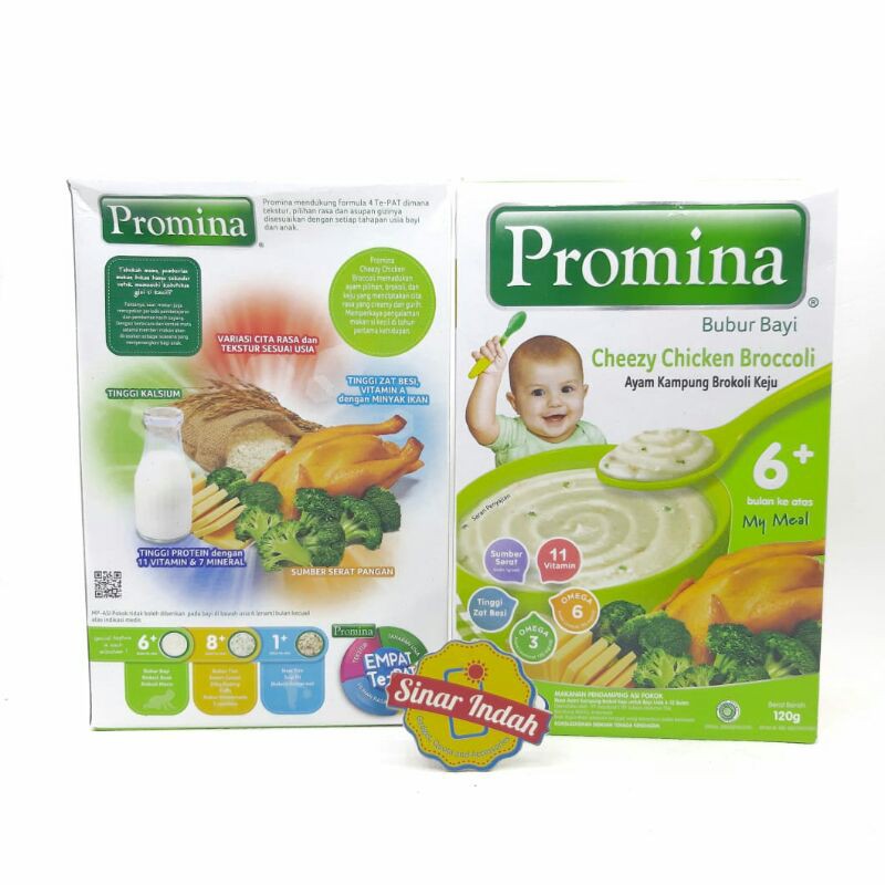 Jual Promina Bubur Bayi 6 dan 8 bulan 120 g Indonesia|Shopee Indonesia