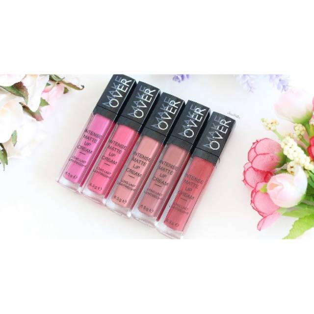 Make Over Intense Matte Lip Cream (New Shade Available) | Shopee Indonesia
