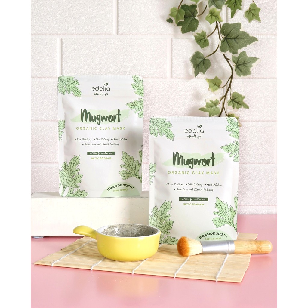 Jual 50 gram Masker Mugwort | Masker Saffron Milk [READY STOCK ...